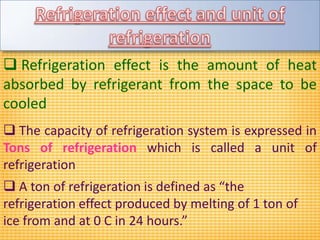 Refrigeration | PPTX