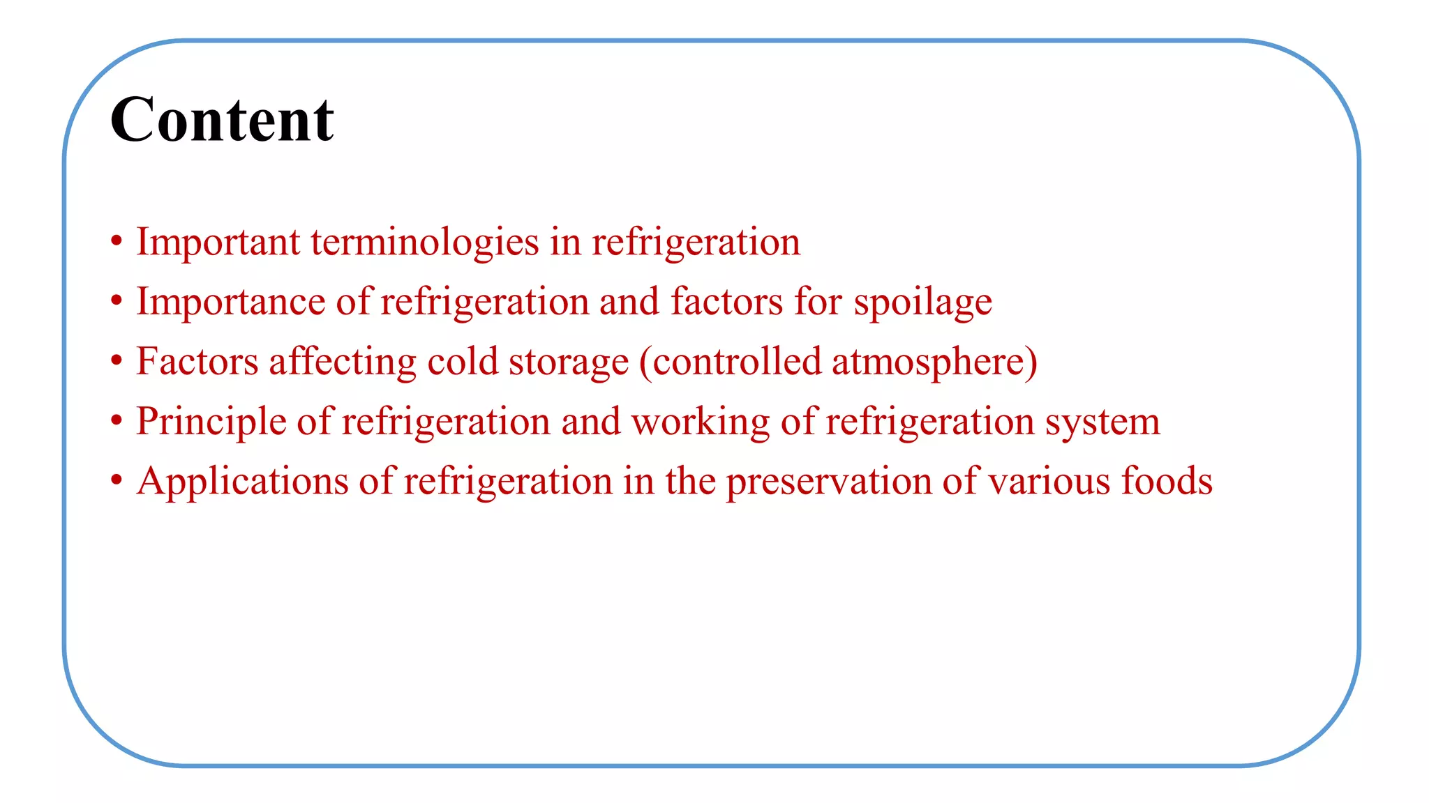 Refrigeration | PDF