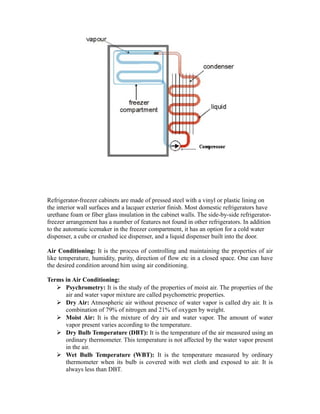 Refrigeration and-air-conditioning-notes | PDF