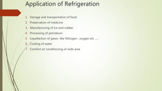 Refrigeration & air conditioning | PPTX