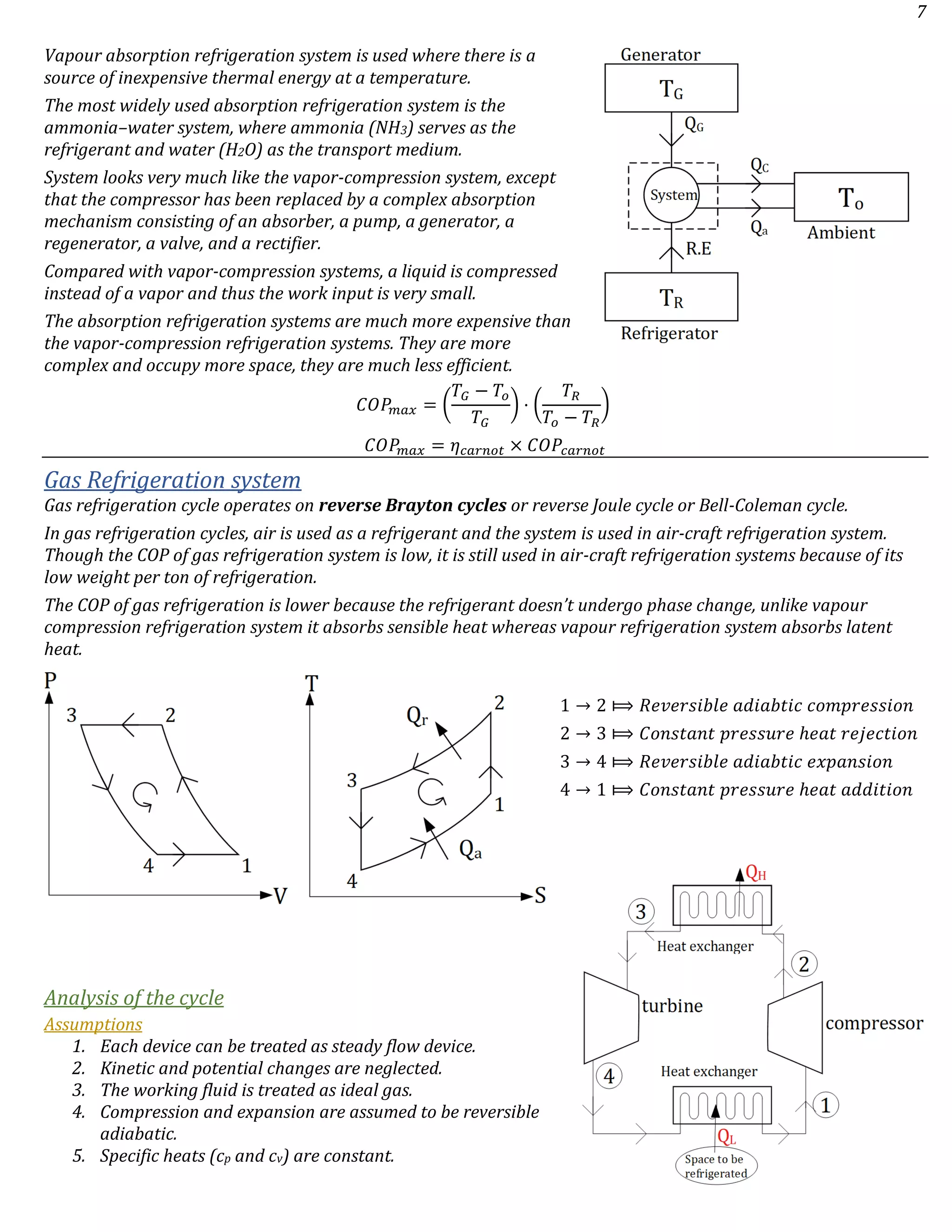 Refrigeration and air conditioning notes for gate | PDF