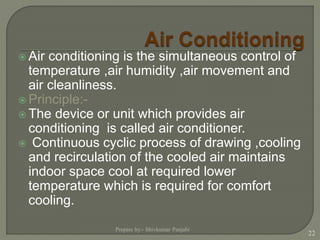 Refrigeration and air conditioning | PPT