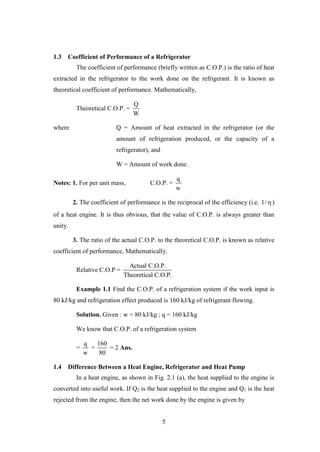 Refrigeration and air conditioning | PDF