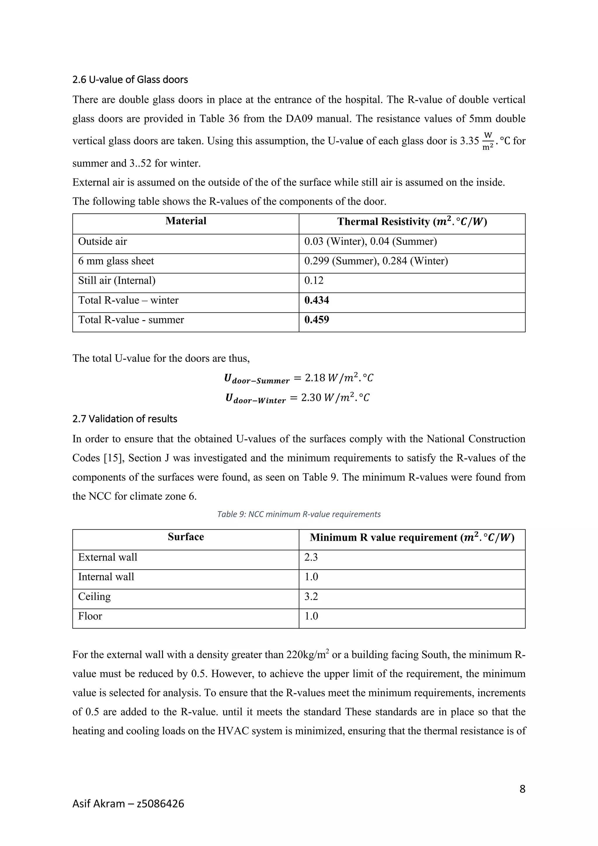 HVAC System Analysis of two-storey hospital building | PDF