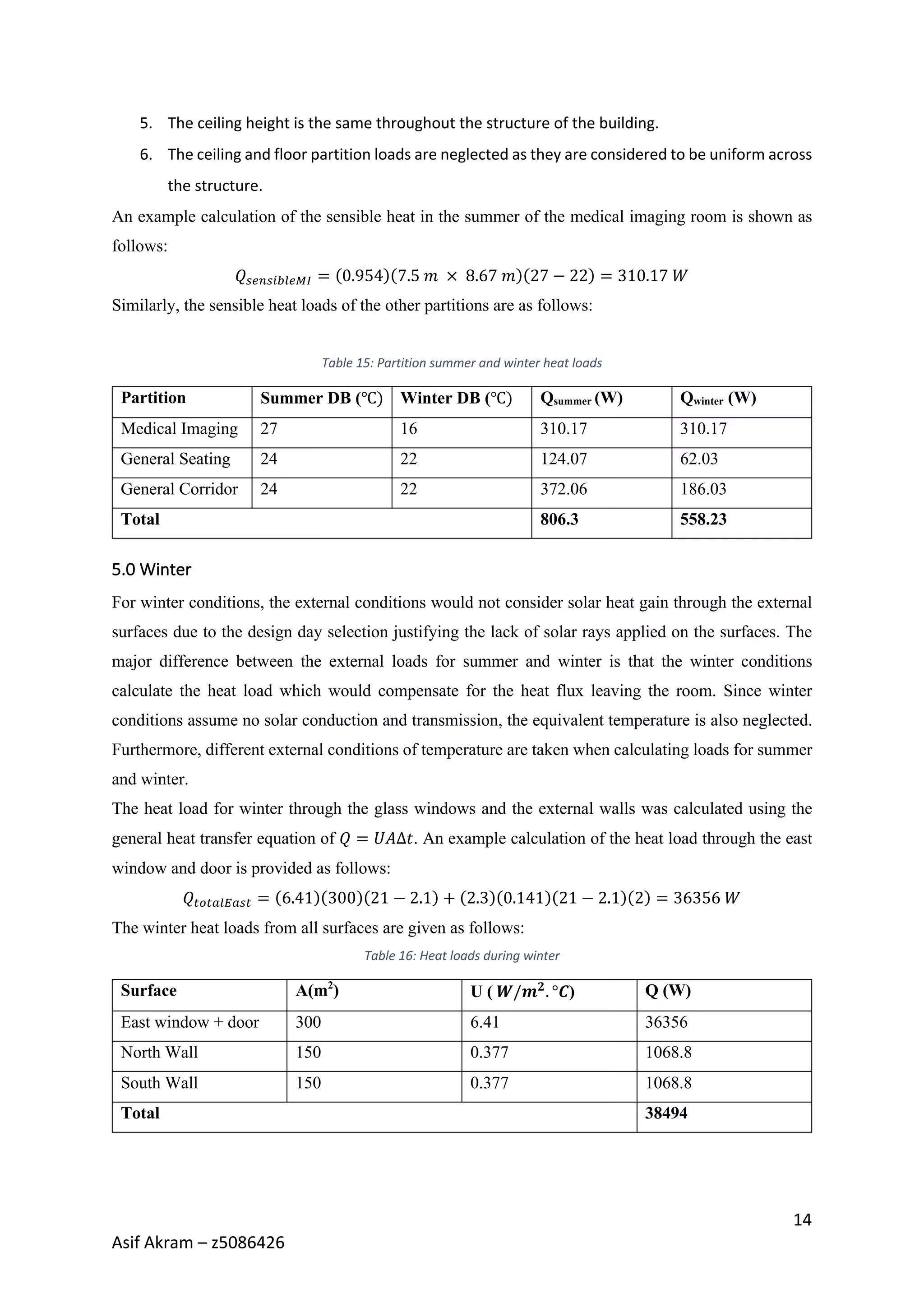 HVAC System Analysis of two-storey hospital building | PDF