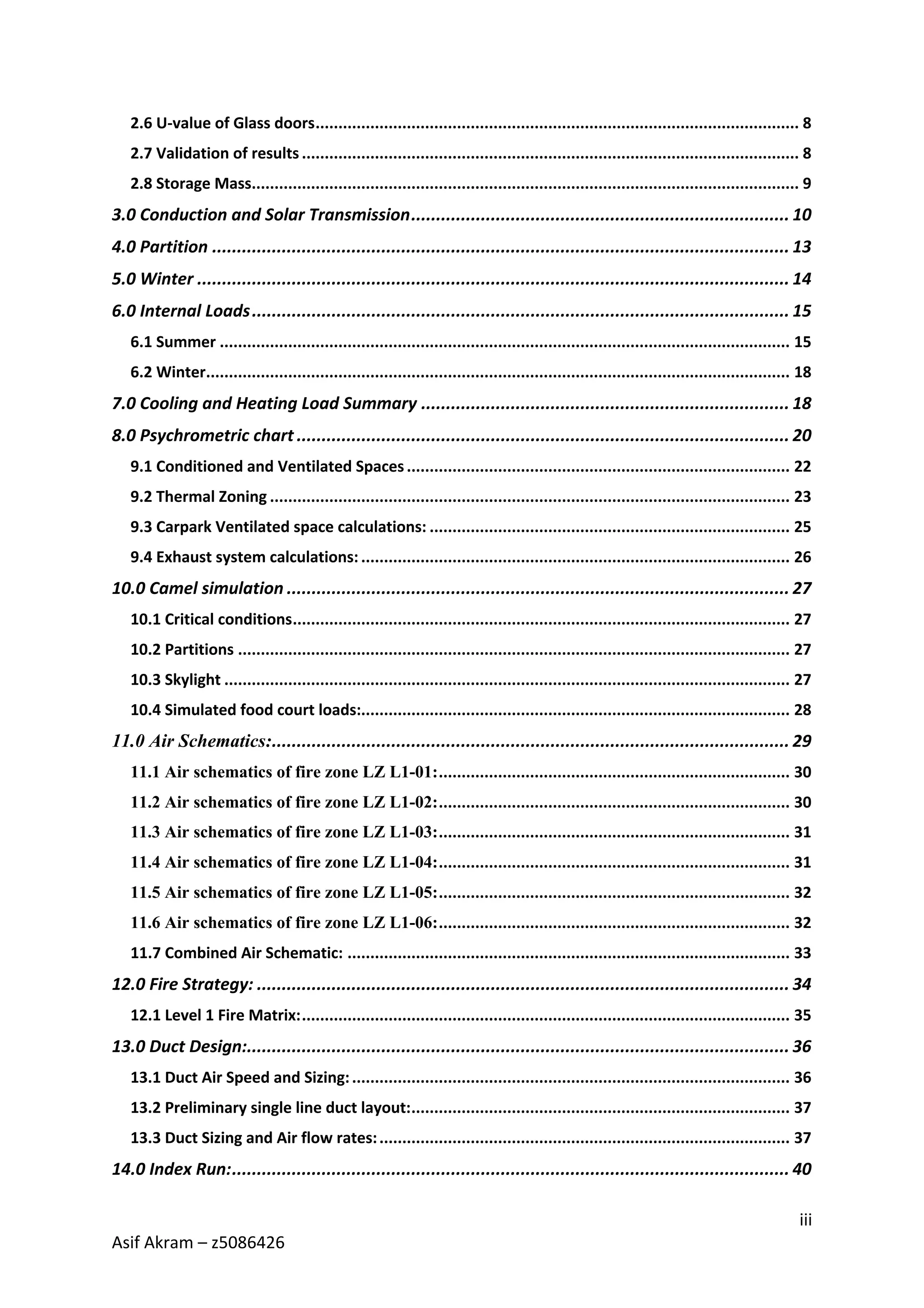 HVAC System Analysis of two-storey hospital building | PDF