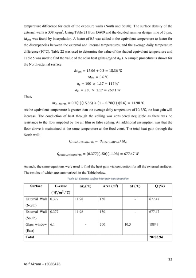 HVAC System Analysis of two-storey hospital building | PDF