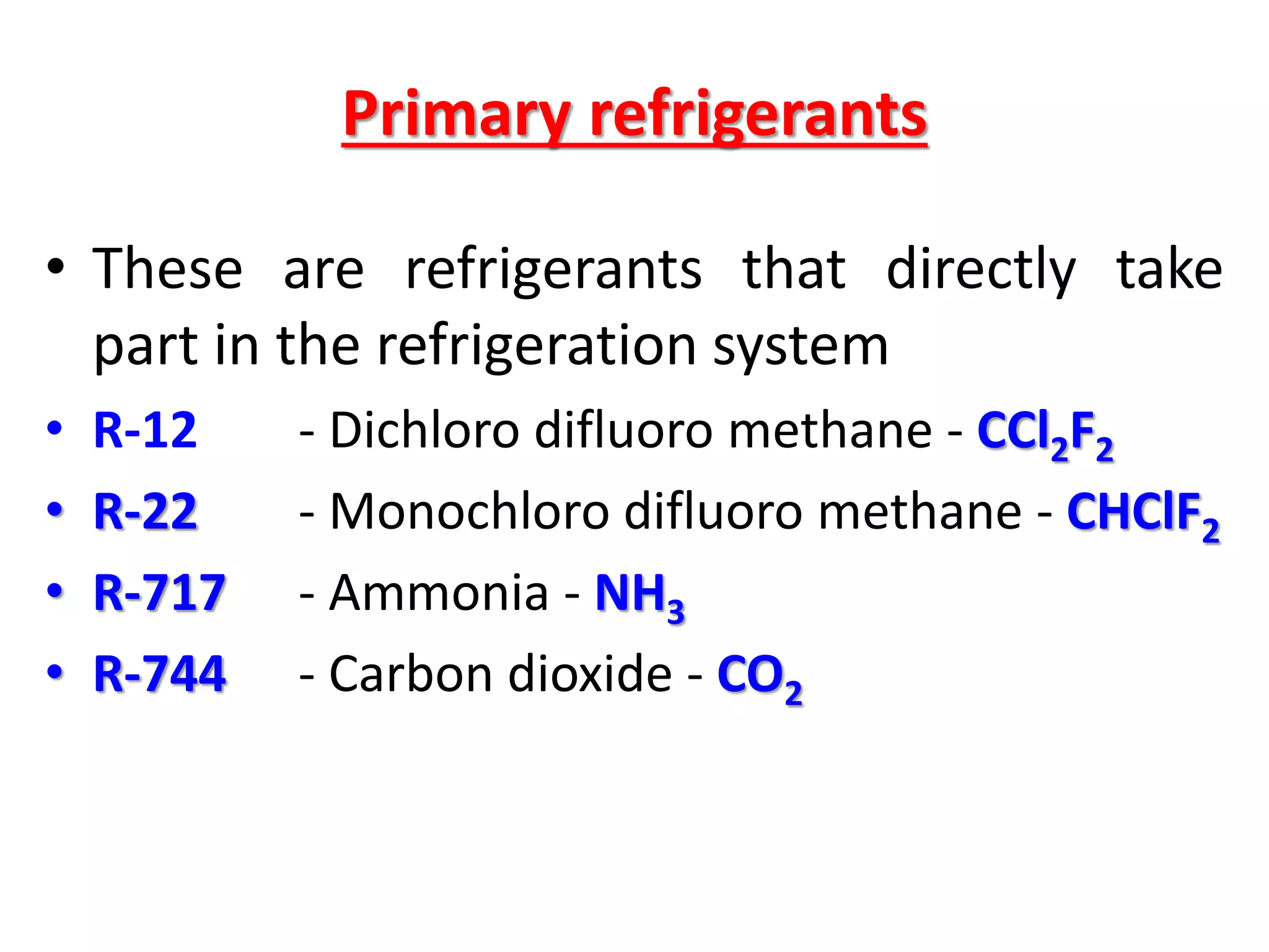 Refrigeration and air conditioning | PPTX