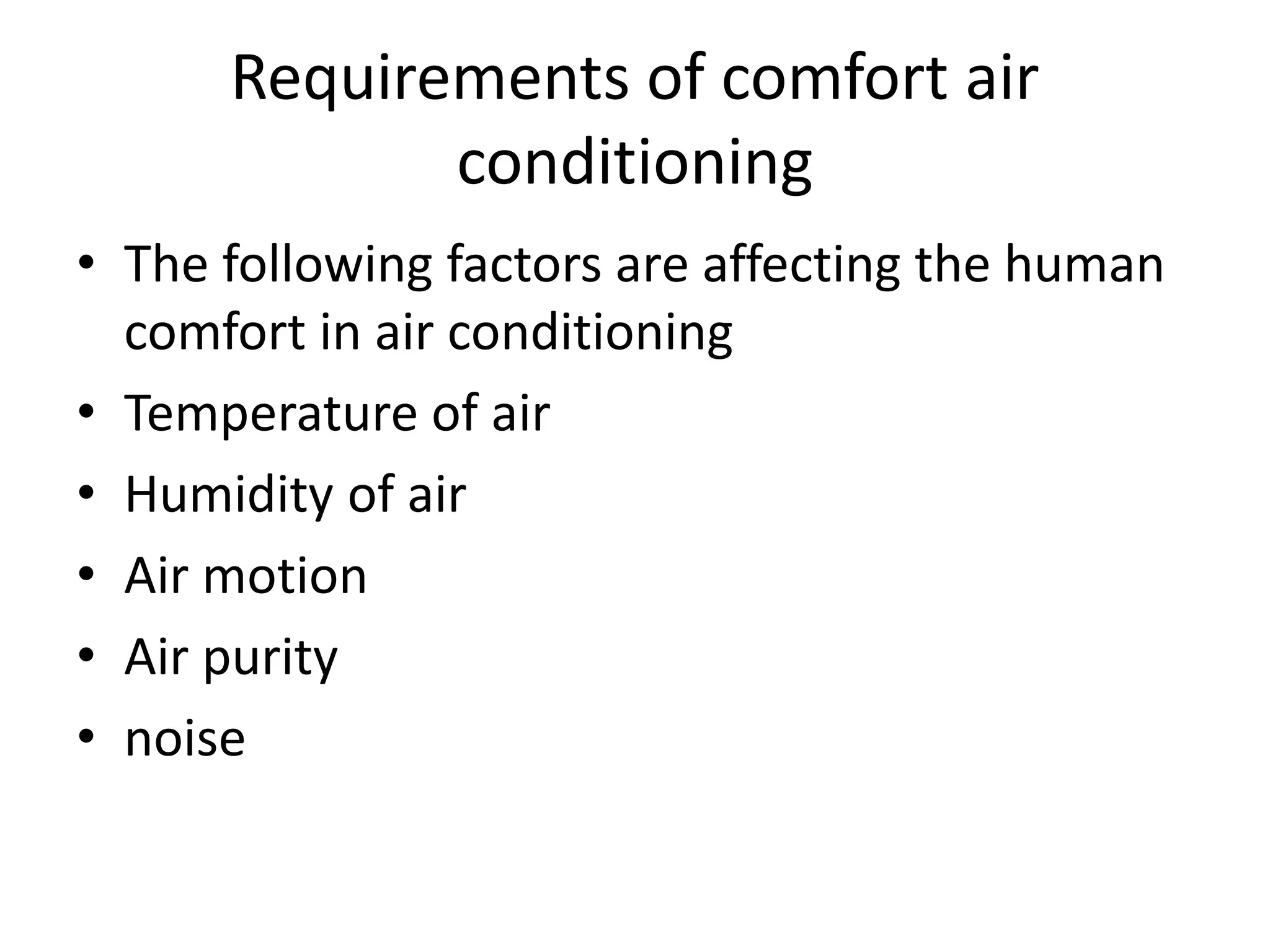 Refrigeration and air conditioning | PPTX