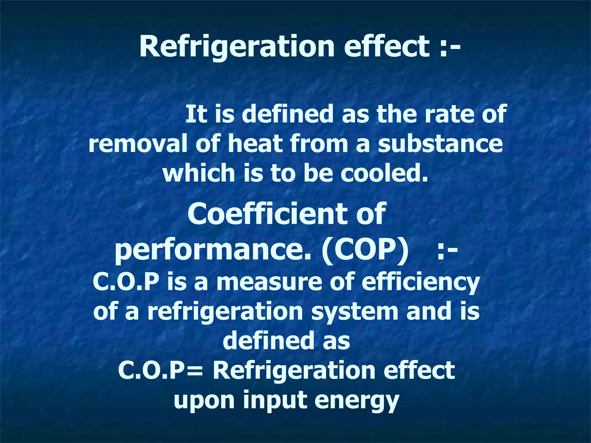 Refrigeration and air conditioning RAC | PPTX