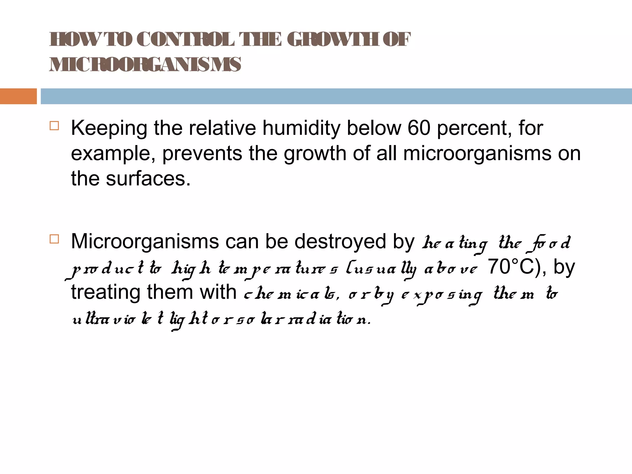 Refrigeration and freezing of foods (control of microorganisms) | PPT