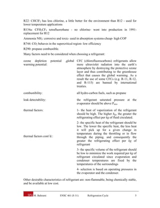 Refrigeration cycle | PDF