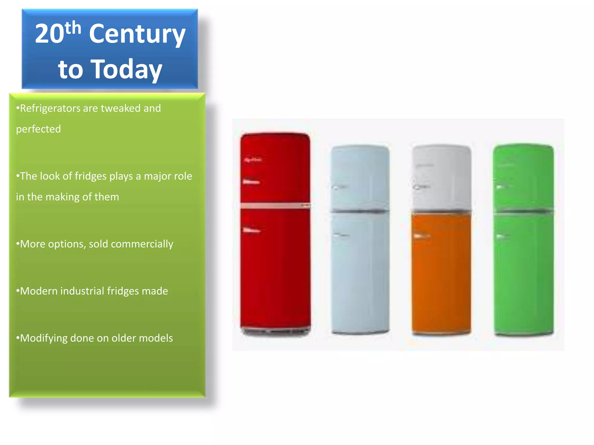The Evolution of Refrigerators | PPTX