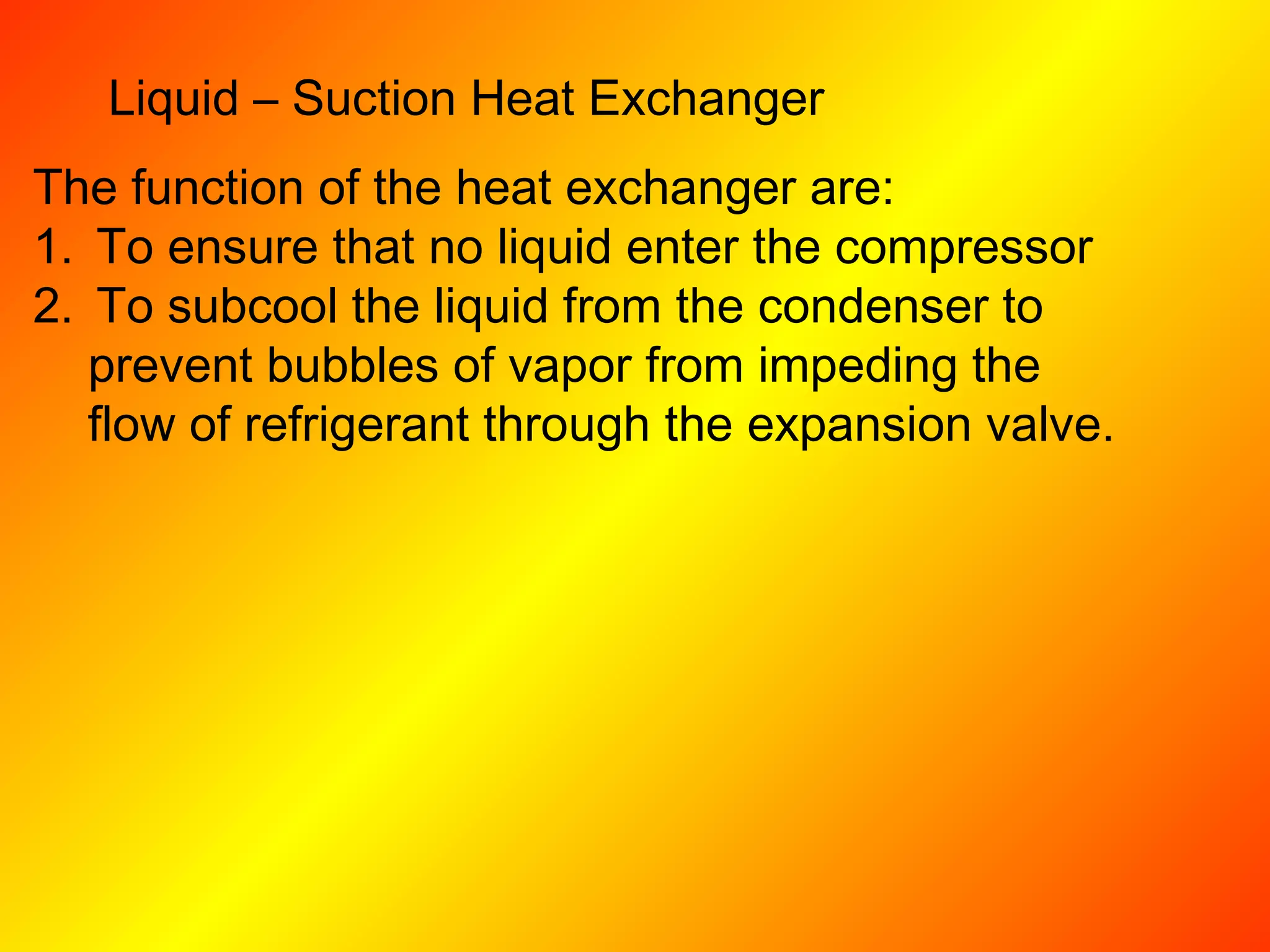 Refrigeration system (MECH 324) | PPT