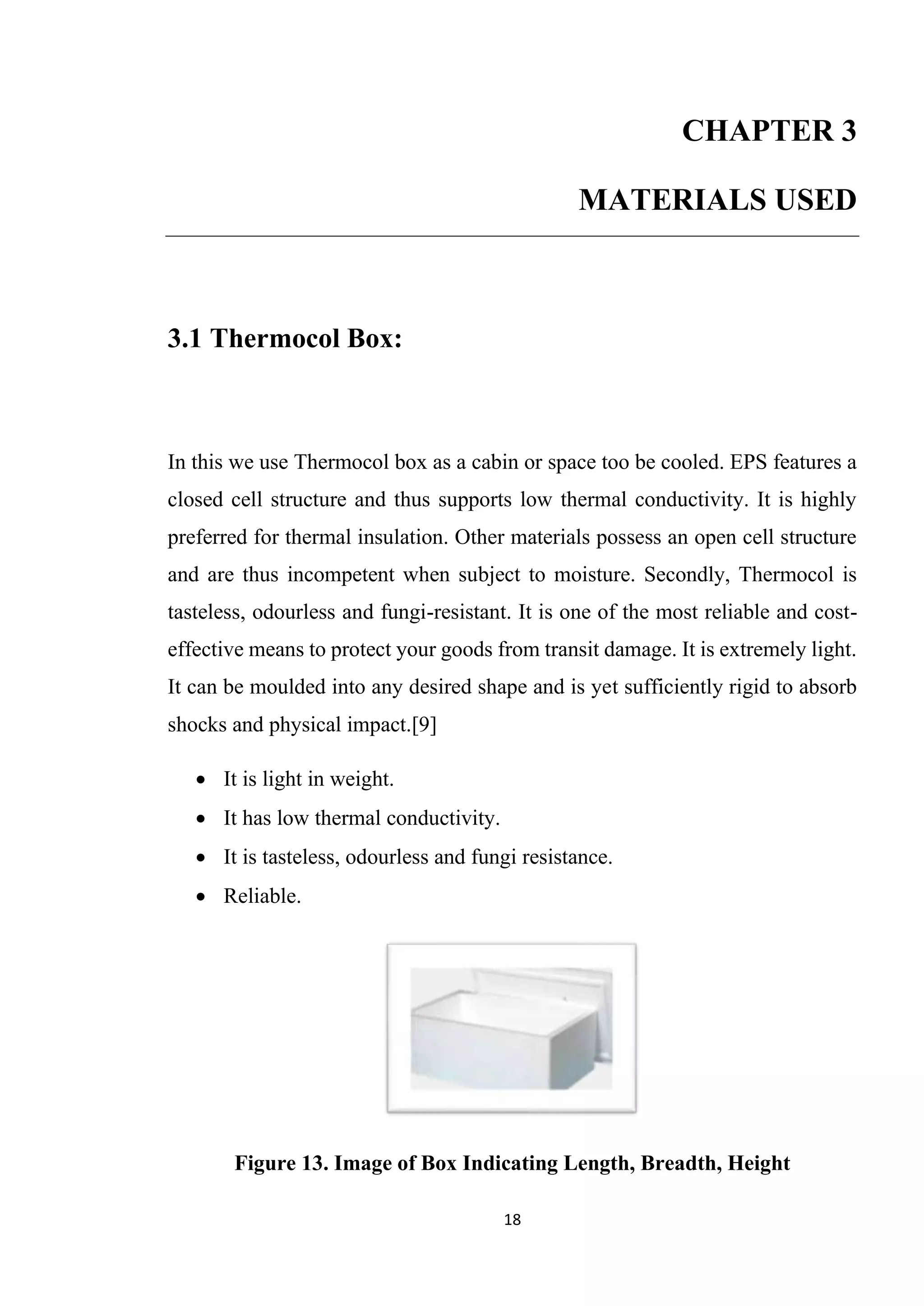 Refrigeration using peltier module system | PDF