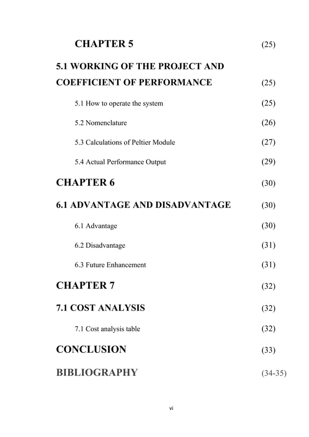 Refrigeration using peltier module system | PDF