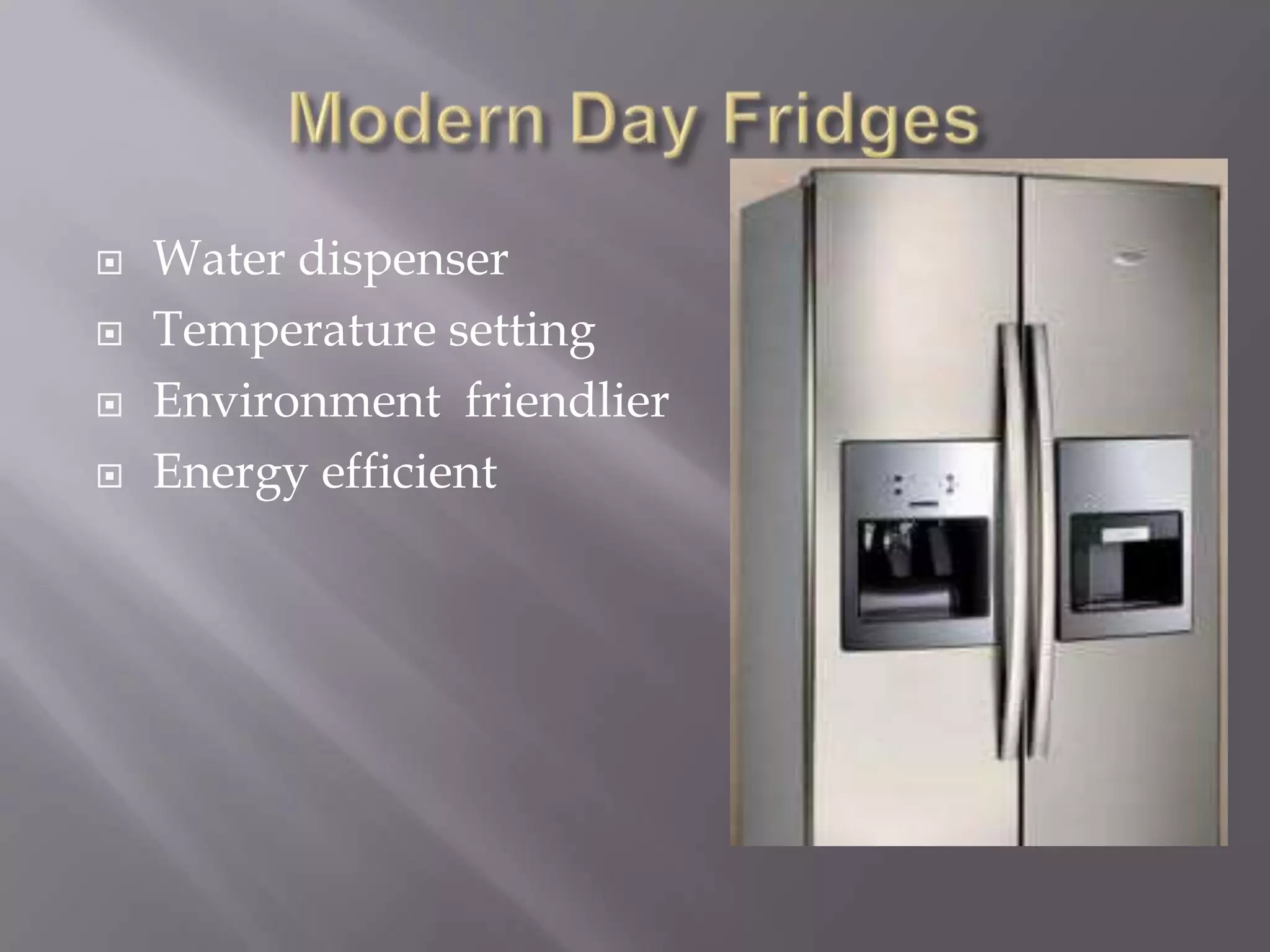 Refrigerator | PPTX