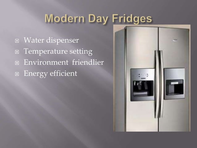 Refrigerator | PPTX