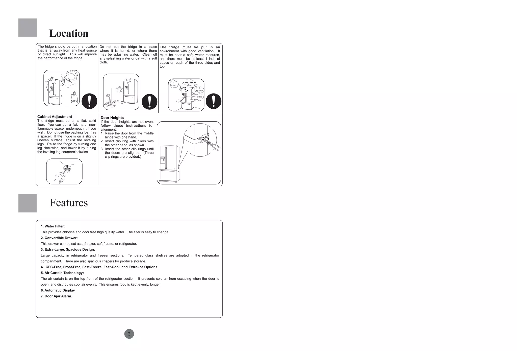 Side By Side & French Door Refrigerator (SBS) | PDF