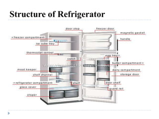 Refrigerator | PPTX | Home Appliances | Home & Garden