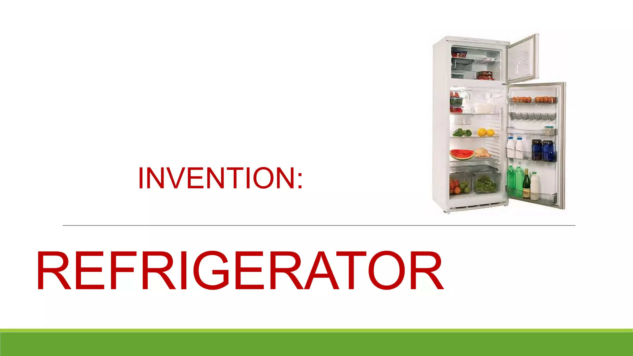 Refrigerator | PPTX | Home Appliances | Home & Garden