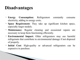 REFRIGERATOR - Concepts and Servicing of Home Appliances. | PPTX
