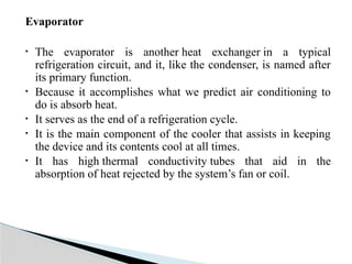 REFRIGERATOR - Concepts and Servicing of Home Appliances. | PPTX