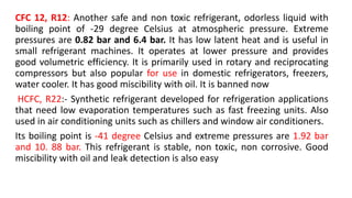 Refrigerent | PPT