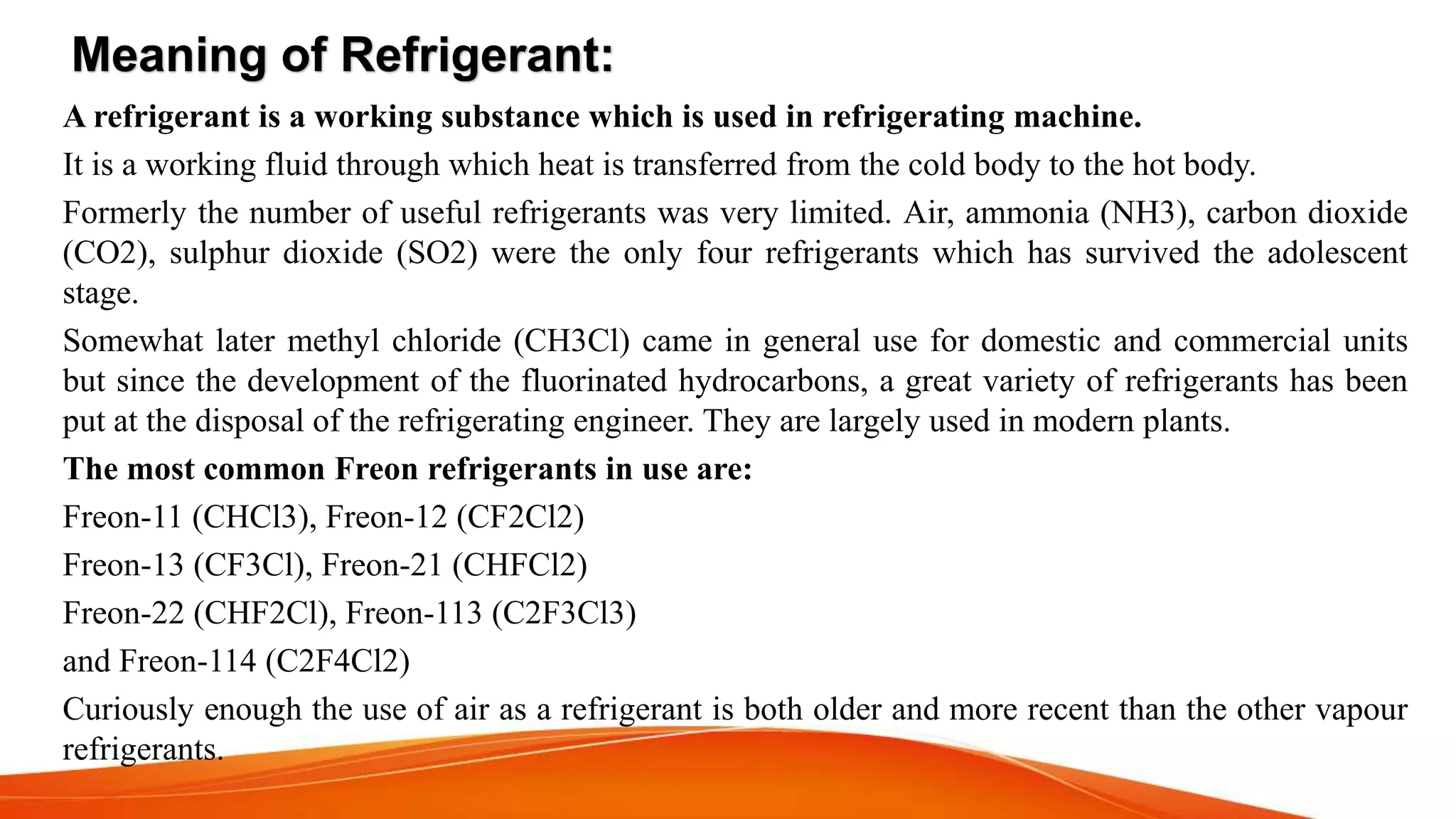 Refrigerent AND ITS NOMENCLATURE RAC | PPTX