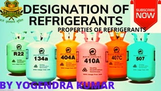 Refrigerent AND ITS NOMENCLATURE RAC | PPTX
