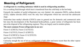 Refrigerent AND ITS NOMENCLATURE RAC | PPTX
