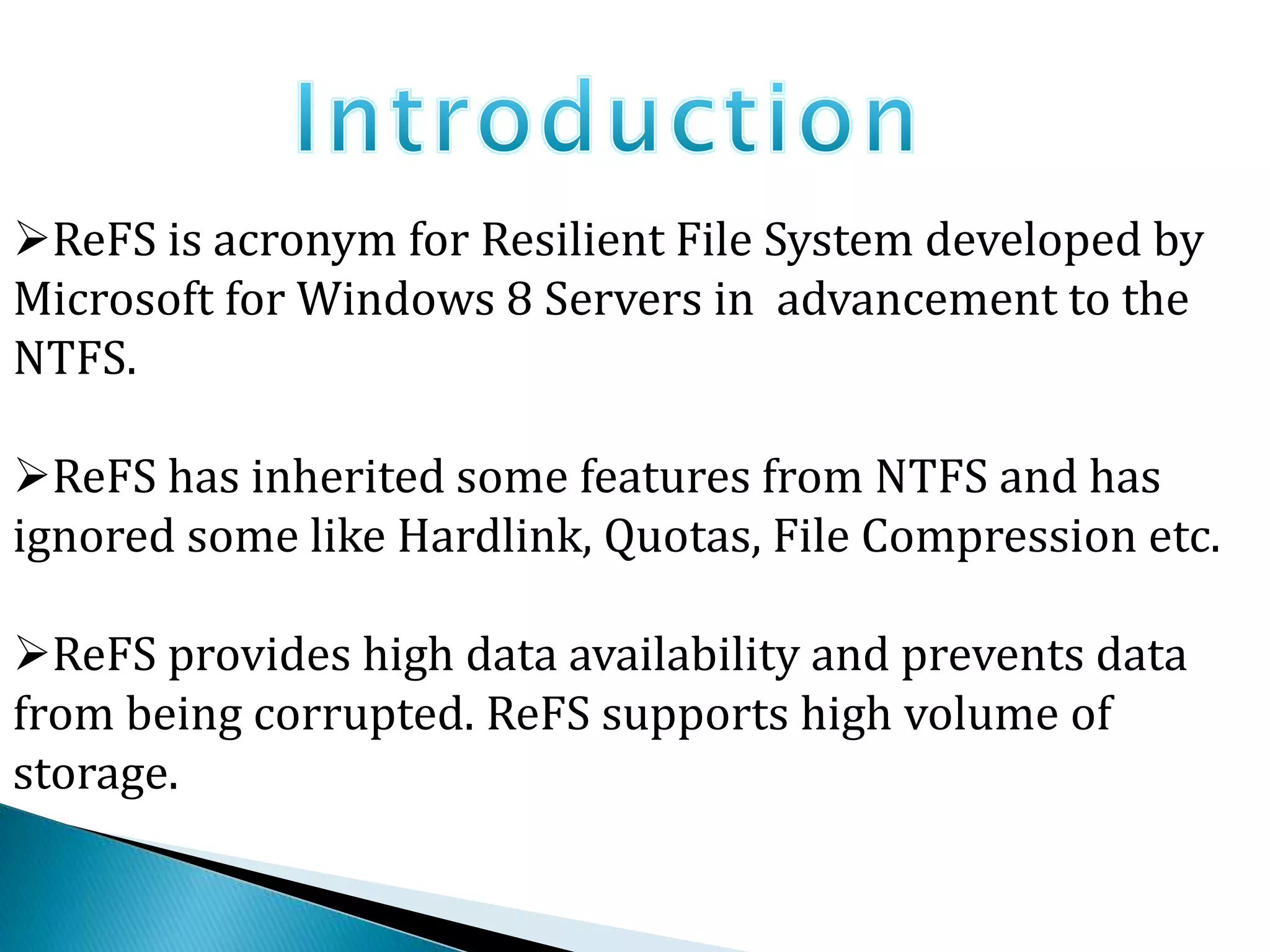 Resilient file system | PPT