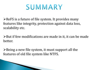 Resilient file system | PPT