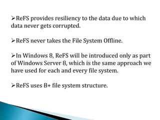 Resilient file system | PPT