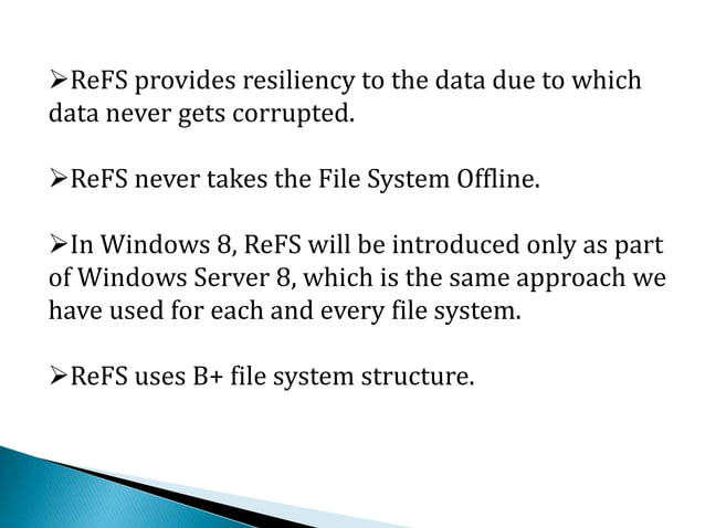 Resilient file system | PPT