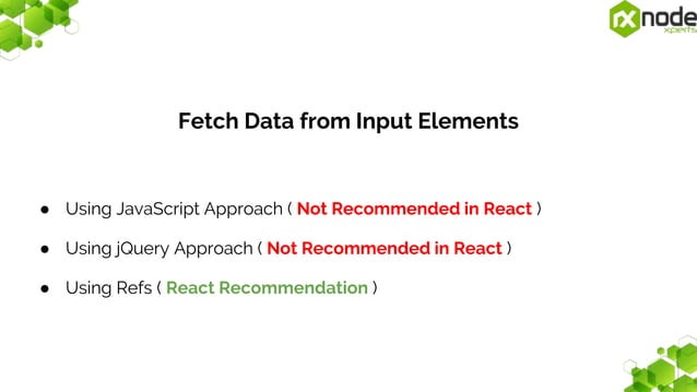 Refs in react | PPT