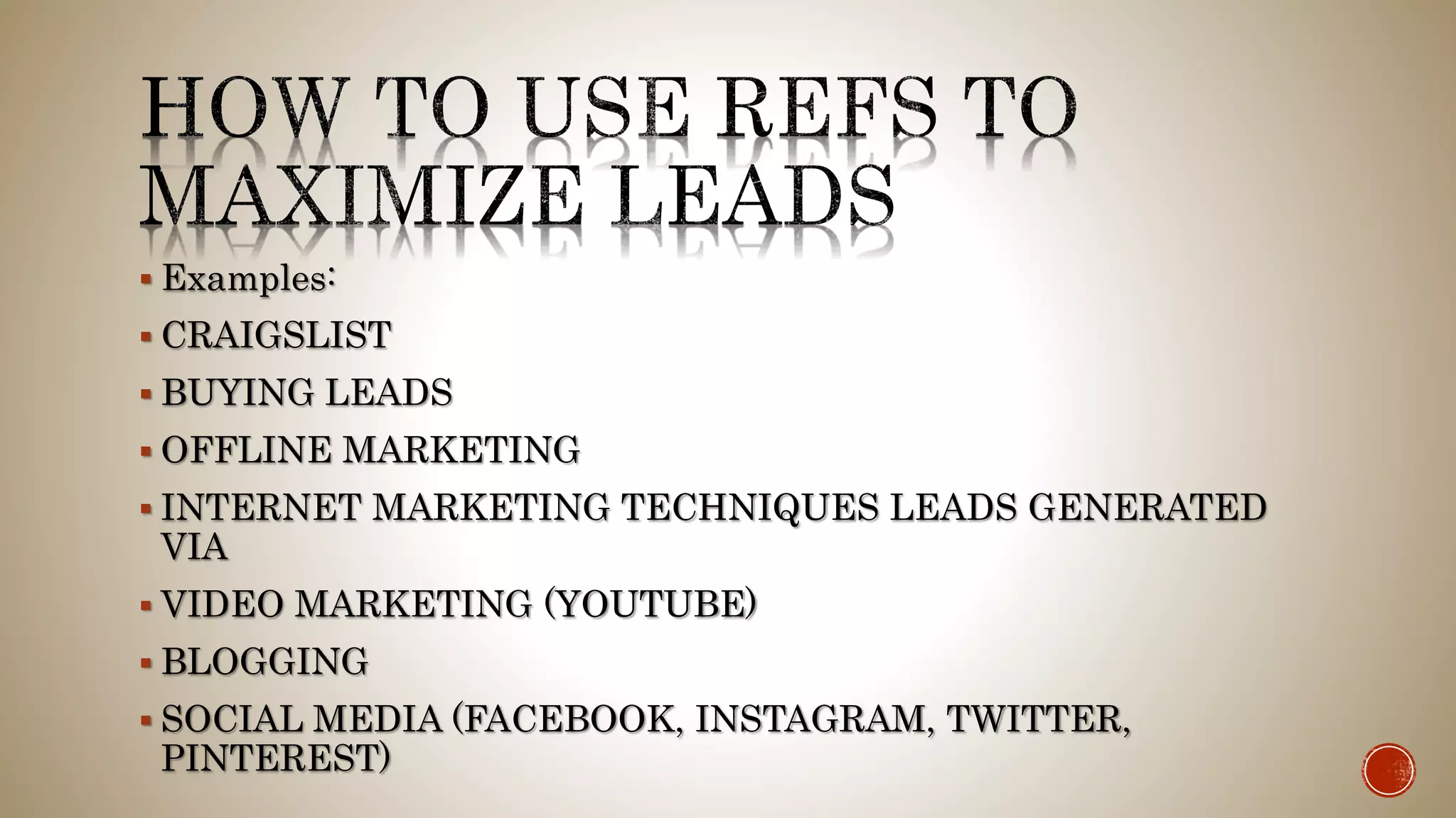 Refs power point | PPT