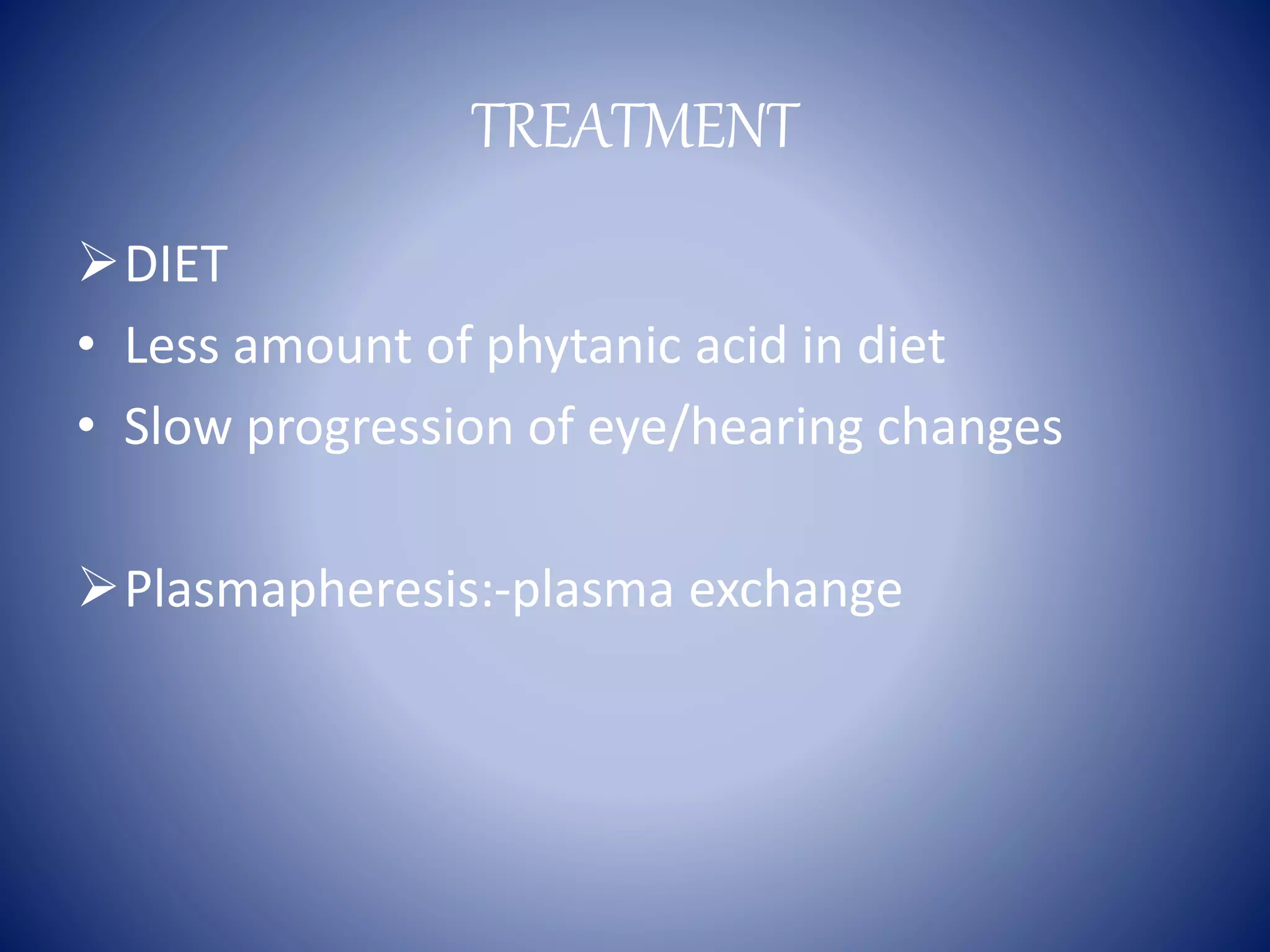 Refsum disease | PPTX