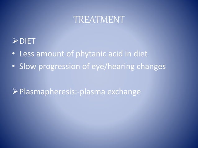Refsum disease | PPTX