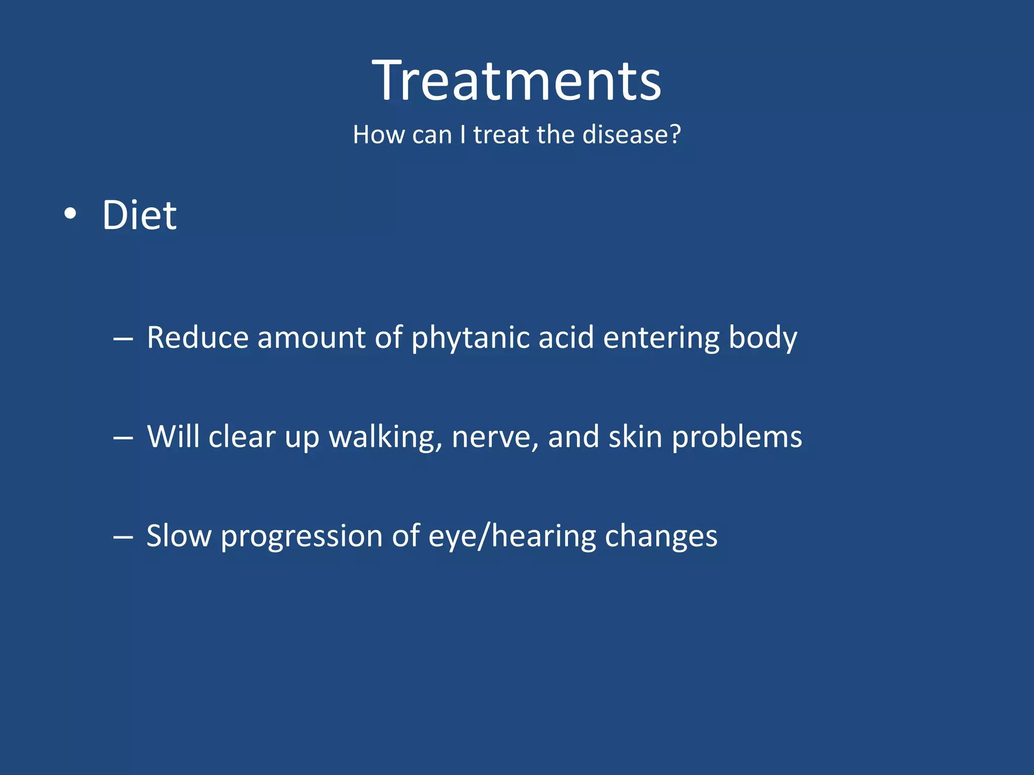 Refsum Disease | PPTX