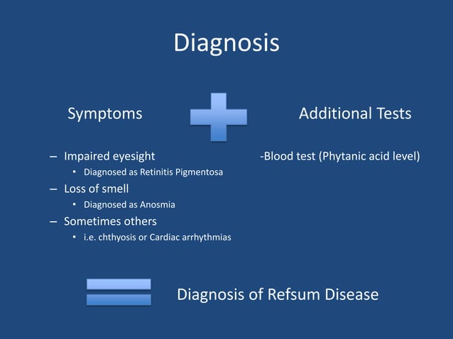Refsum Disease | PPTX