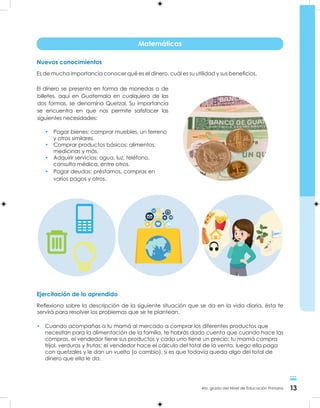 Refuerzo mi aprendizaje 4to grado | PDF