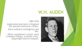 Refugee blues | PPTX