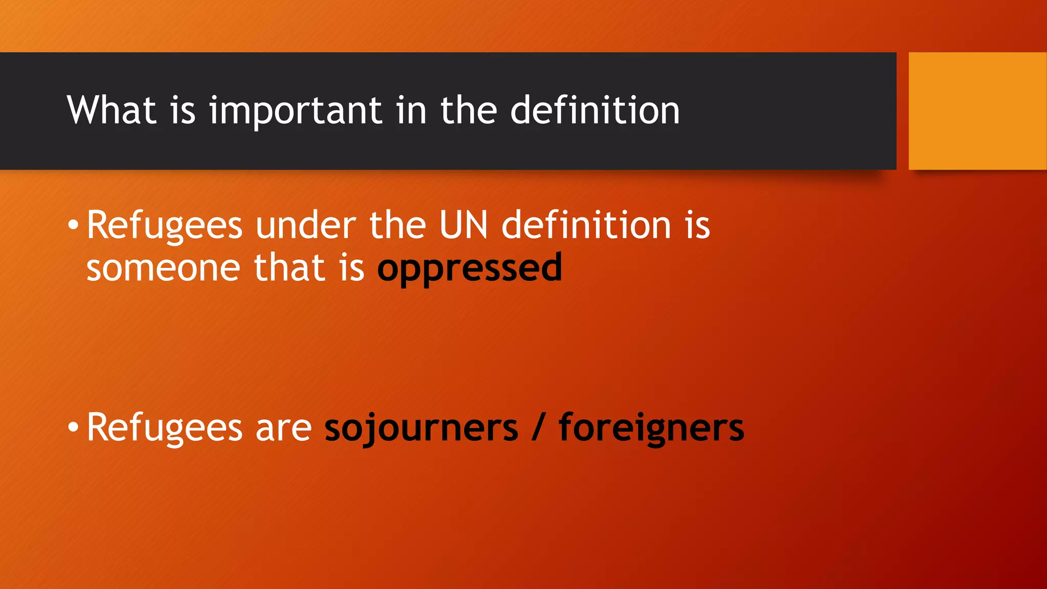 Refugee crisis | PPTX