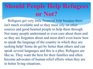 Refugees | PPTX
