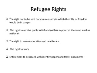 Refugees and migrant workers | PPTX