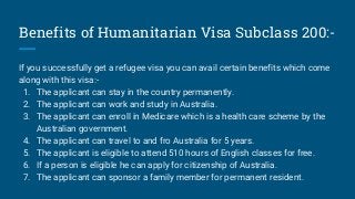 All You Need To Know About Refugee visa subclass 200