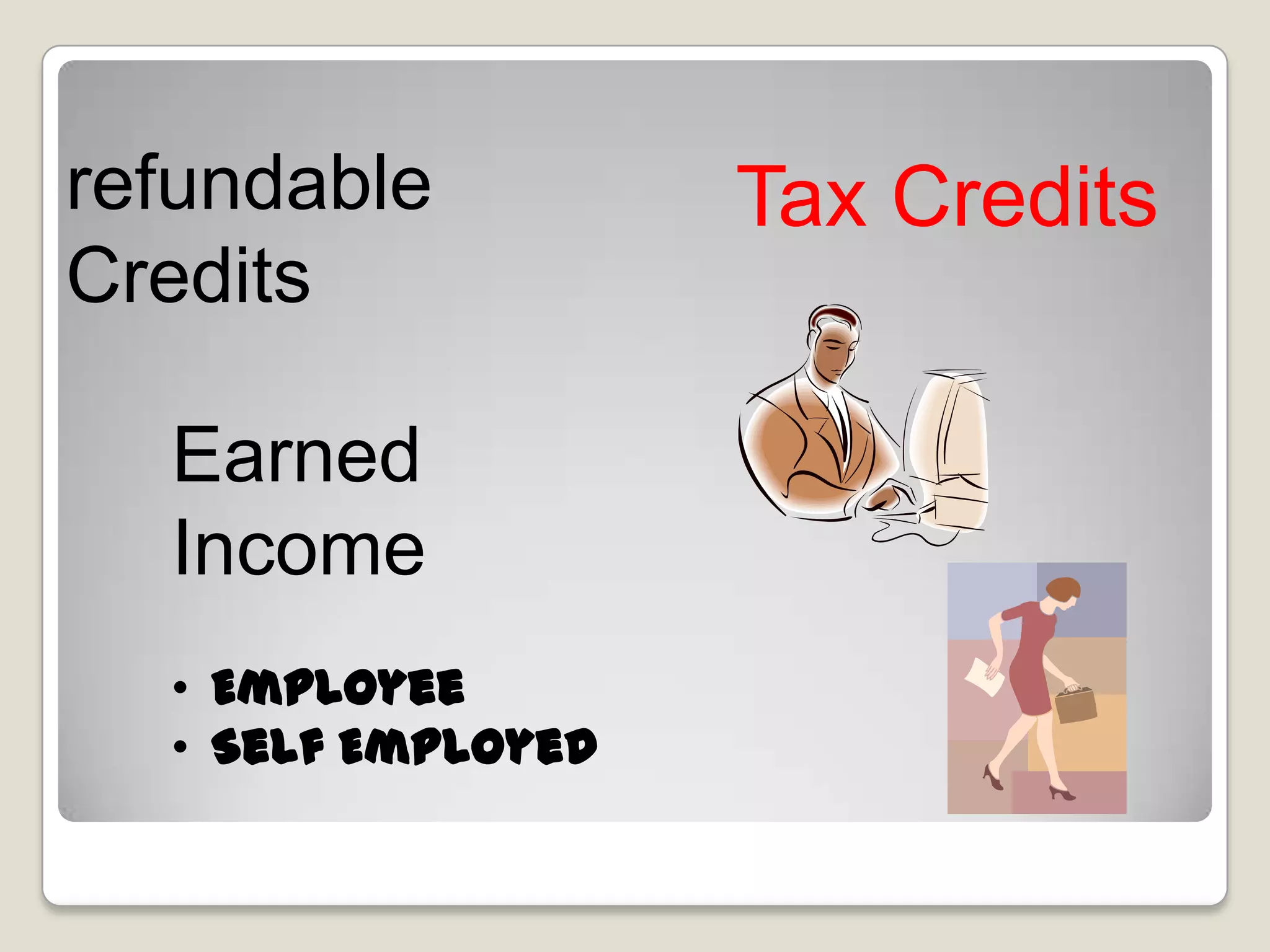 Refundable credits2 | PPTX