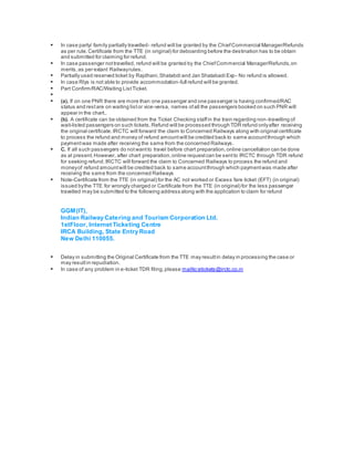 Refund rules | DOCX
