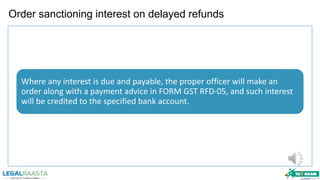 Refund under GST | PPTX